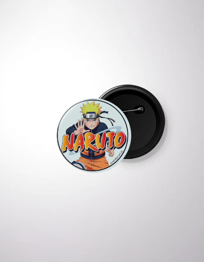 NARUTO Naruto Badge – Nostalgicart